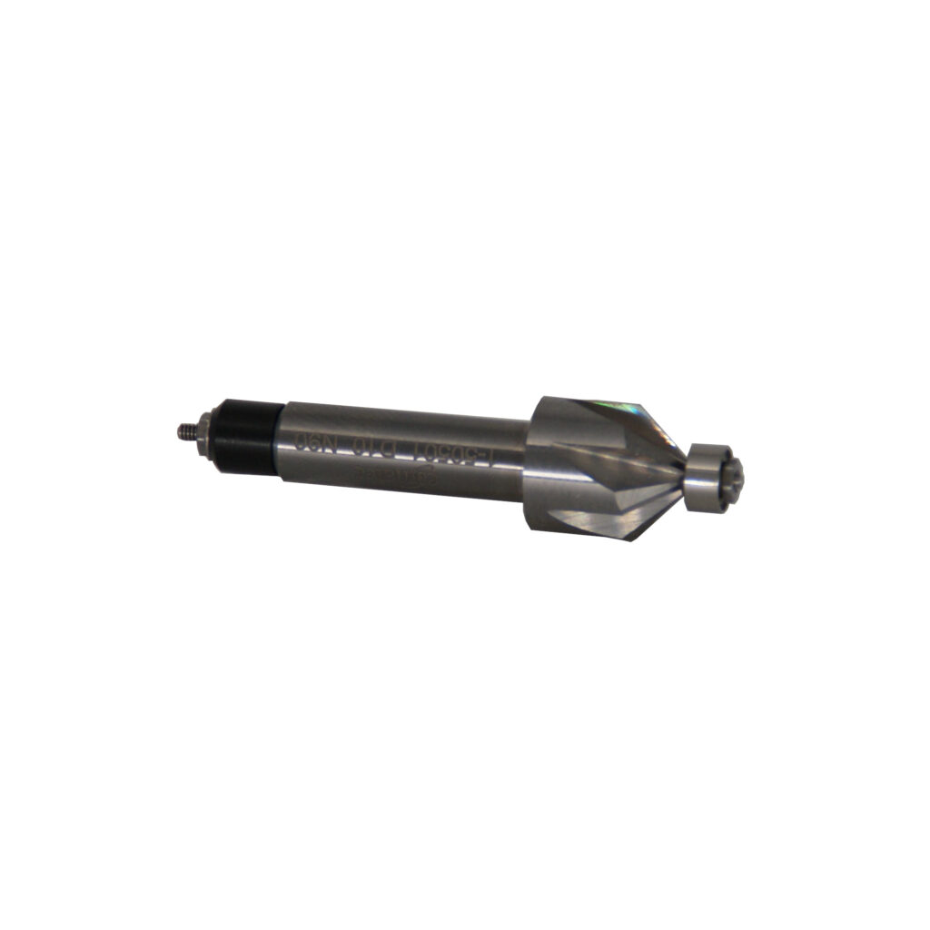HM-Entgrater 1-seitig mit Bohrung und Führungswelle - esmatec GmbH
